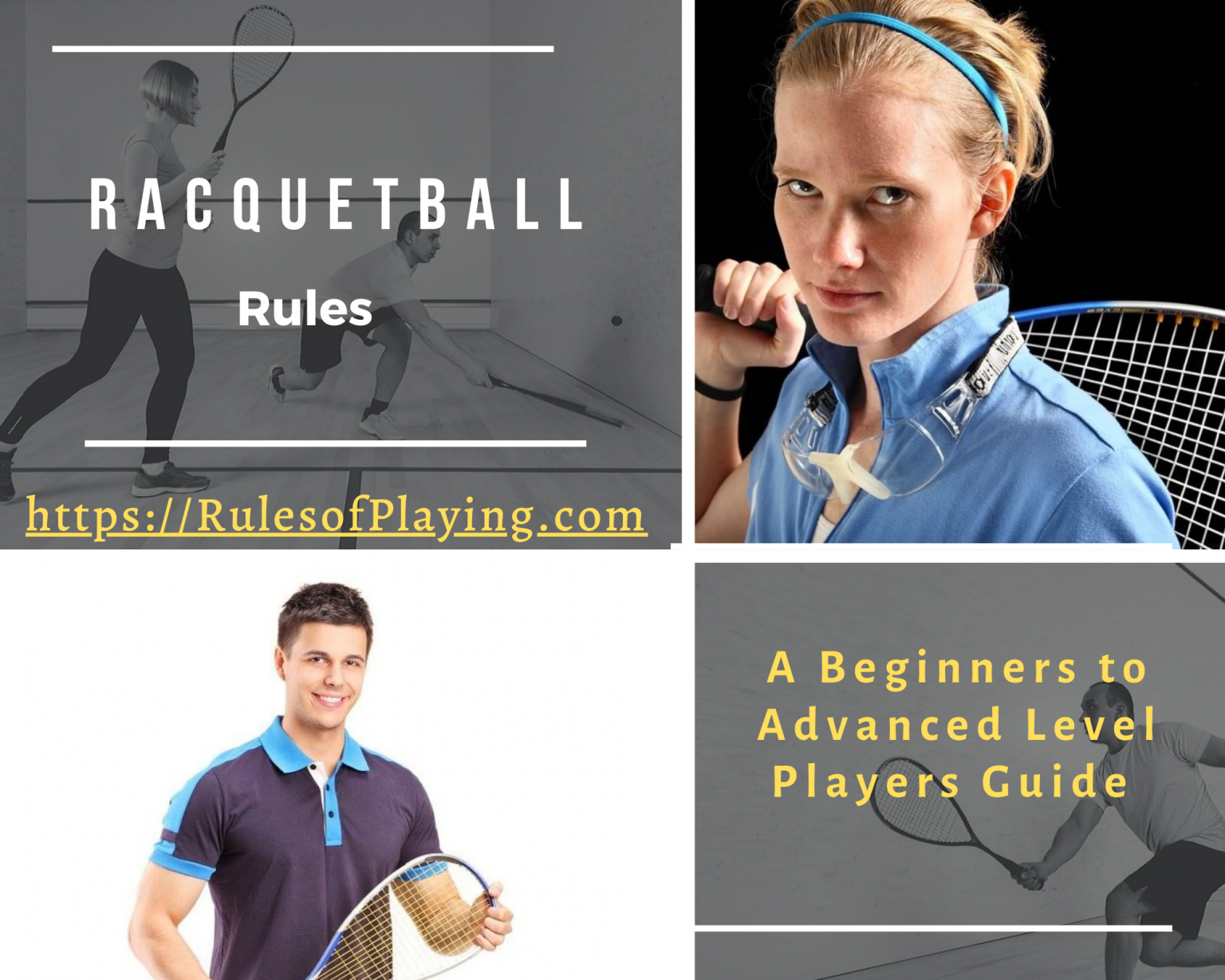 Racquetball Rules [ Scoring, Serving, Faults, hinders, Shot ] Expert Guide
