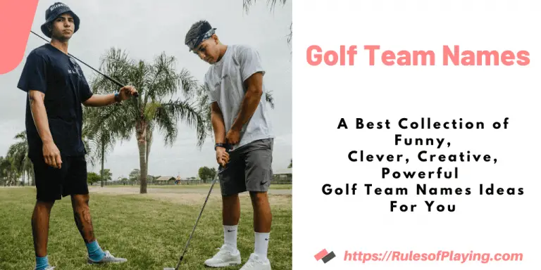 100+ Golf Team Names [ Funny, Creative, Clever Names For Your Team ]